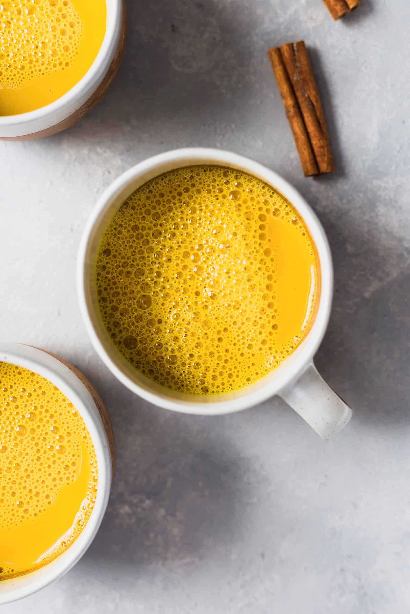 Cinnamon & Turmeric Golden Milk - Cupful of Kale