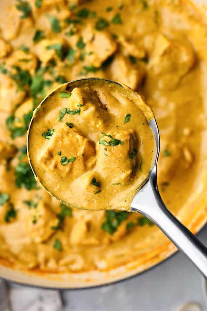 Creamy Tofu Korma - Cupful of Kale