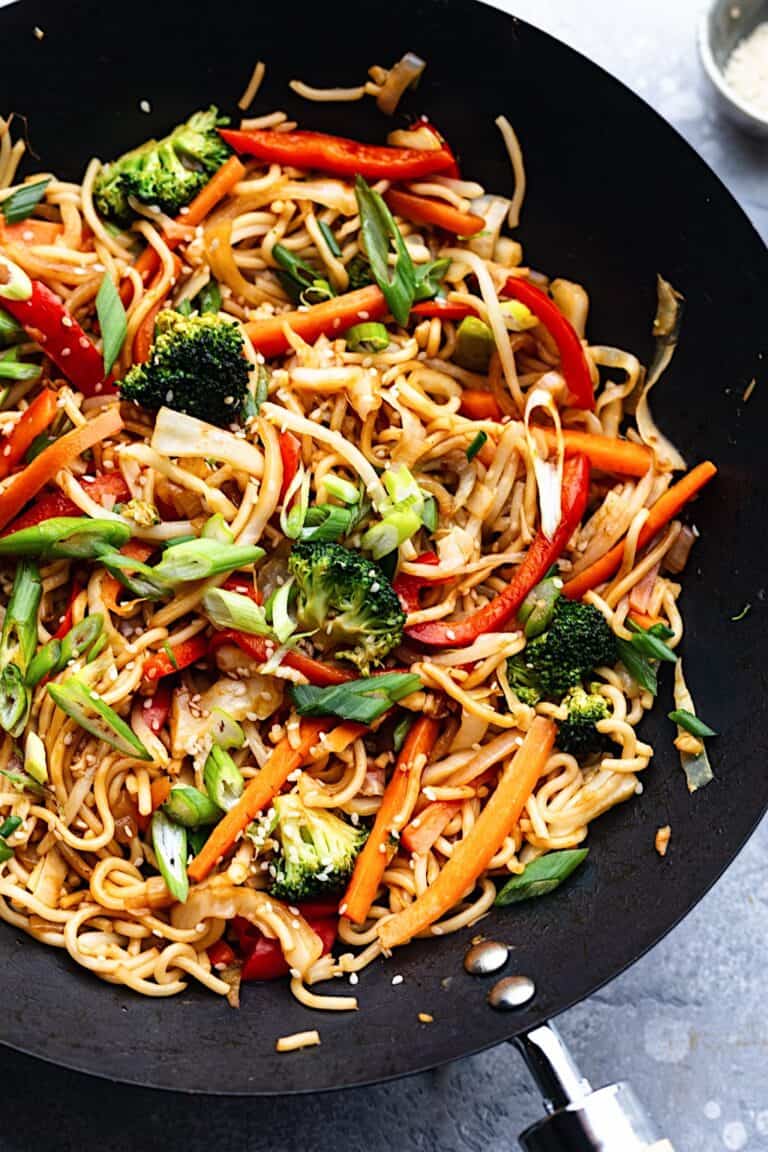 Vegetable Chow Mein - Cupful of Kale